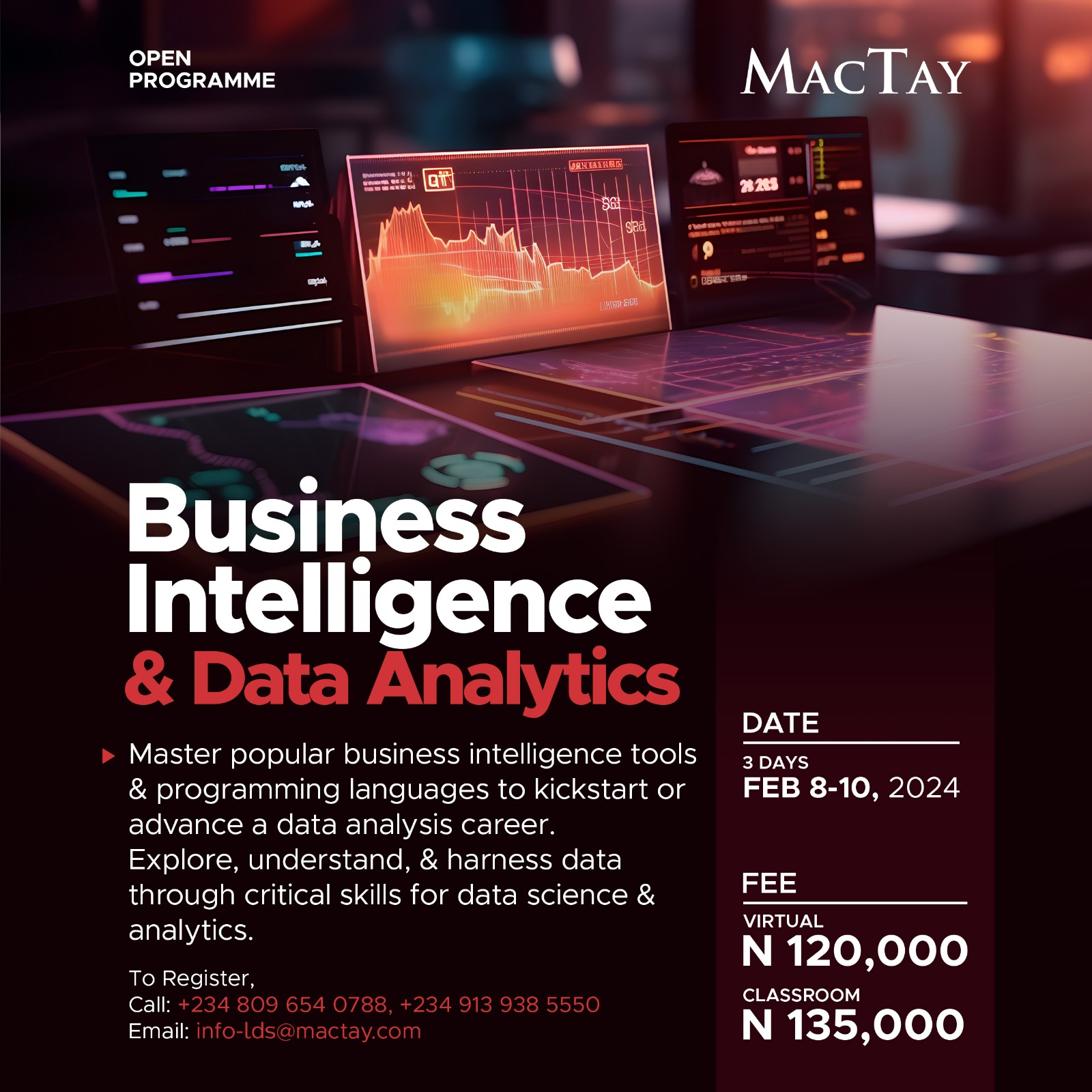 Business Intelligence And Data Analytics MacTay LDS
